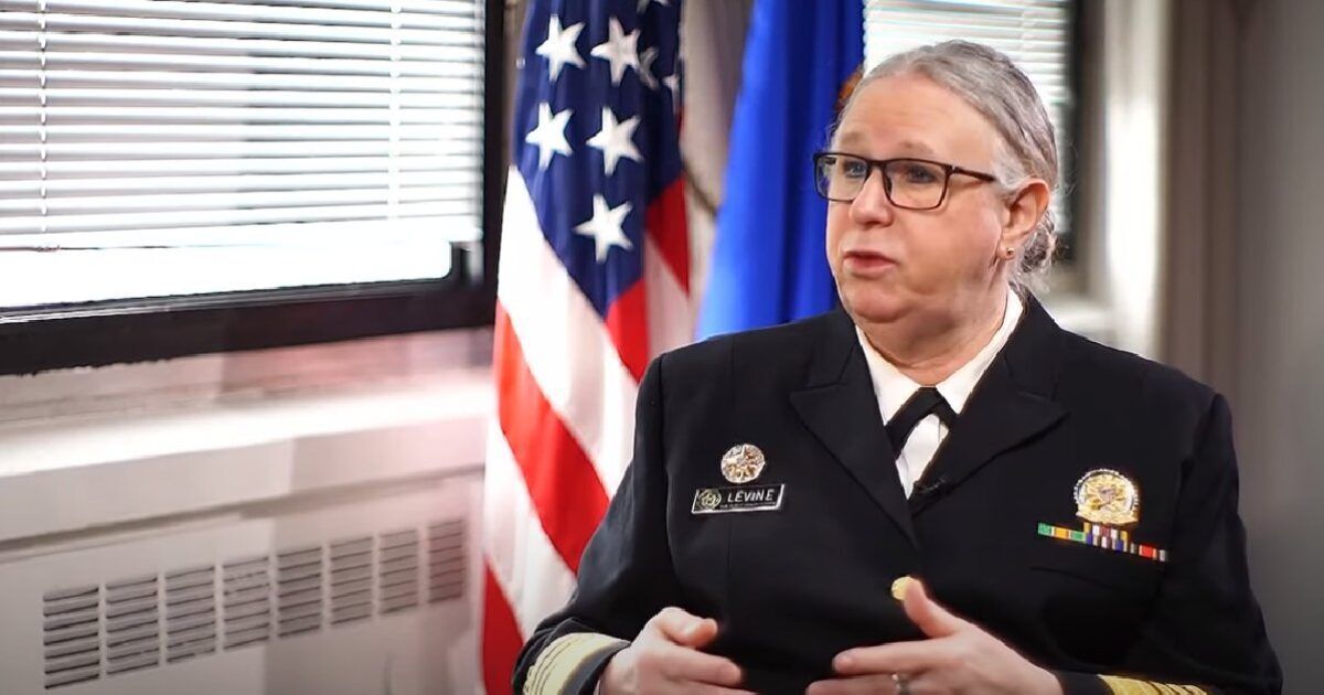 Admiral Rachel Levine's name on official portrait corrected to 'RICHARD ...