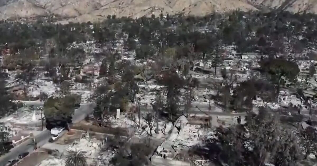 DISASTER - Eaton Fire death roll rises to 18 after human remains found ...