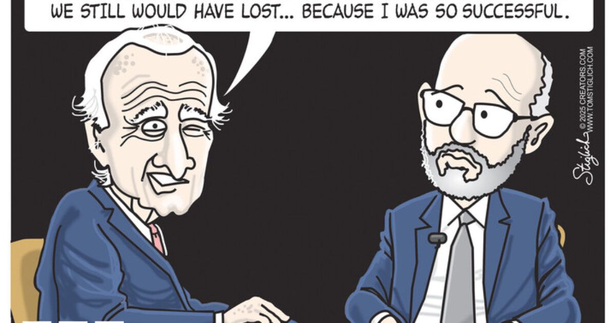 BS daily political cartoons: Delusional Biden - The Daily Bo Snerdley