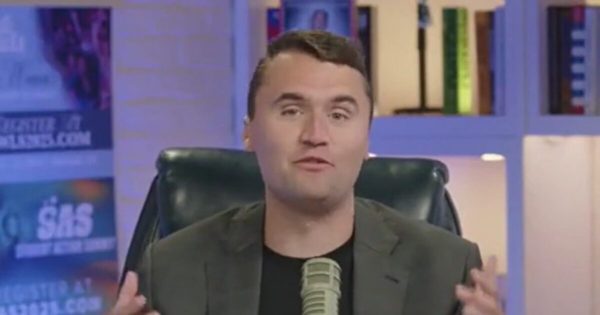 Charlie Kirk mocks ‘compliant little beta’ David Hogg for gushing over ...