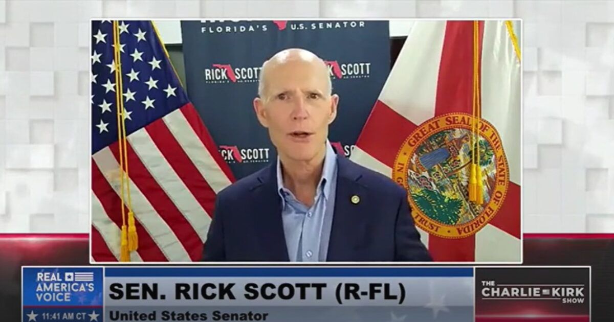 Rick Scott tells Charlie Kirk he won’t support Trump’s ‘beautiful bill ...