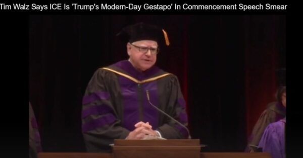 Tim Walz suggests ICE is ‘Trump’s modern-day Gestapo’ in commencement ...
