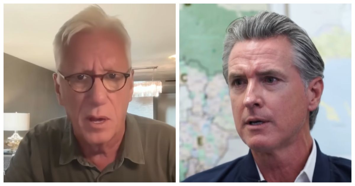 BOOM! Newsom thinking he could take on James Woods over riots leads to ...