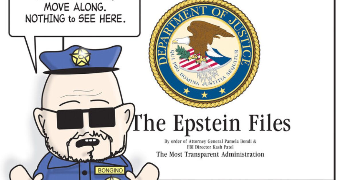 BS daily political cartoons: Move along, people. Nothing to see here ...