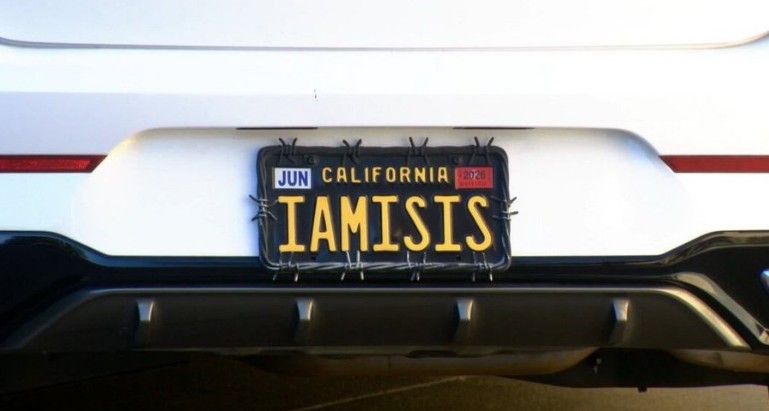 California woman fights DMV to keep her 'IAMISIS' license plate - The ...