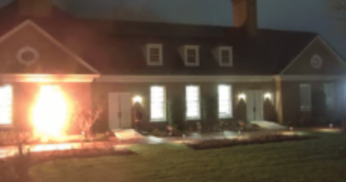 Footage of man’s fiery rampage in governor’s mansion released - The ...