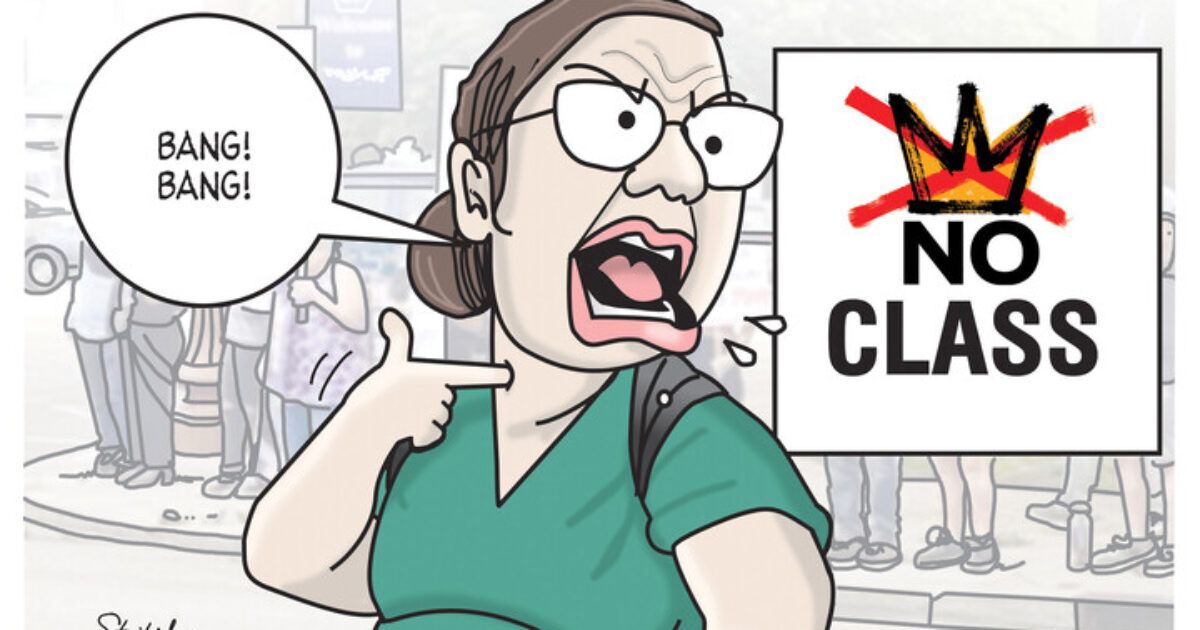 BS daily political cartoons: No Kings, No class! - The Daily Bo Snerdley