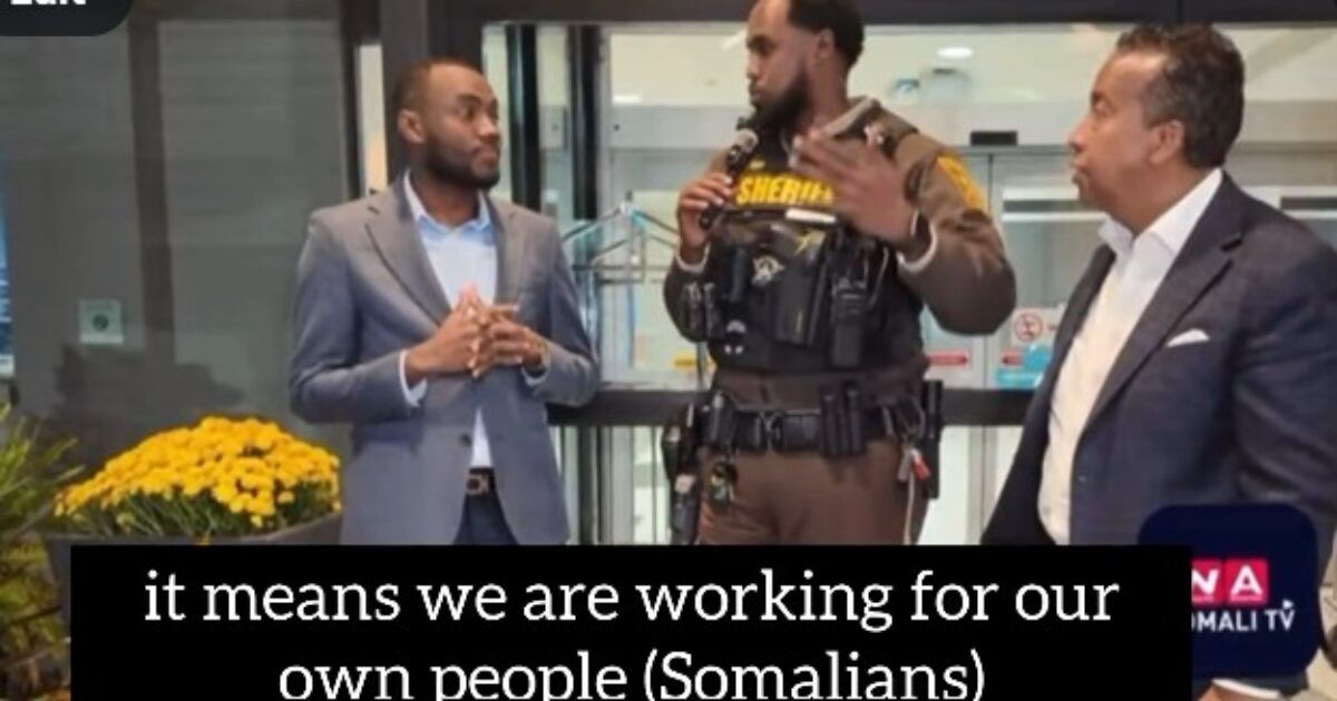 Somalian Minnesota deputy dismisses native officers, brags that he was ...