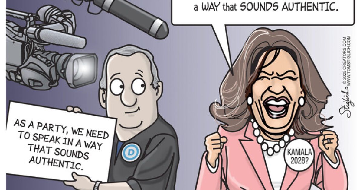 BS political cartoons of the week: Teleprompter authenticity - The ...