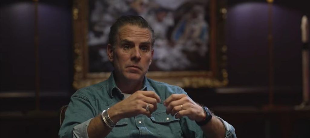 Watch Hunter Biden claim with straight face that laptop from hell never ...