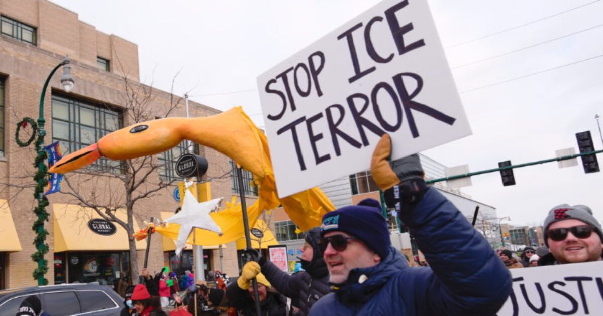 Anti Ice Protesters Accosted Random White Guys Because They Look Like