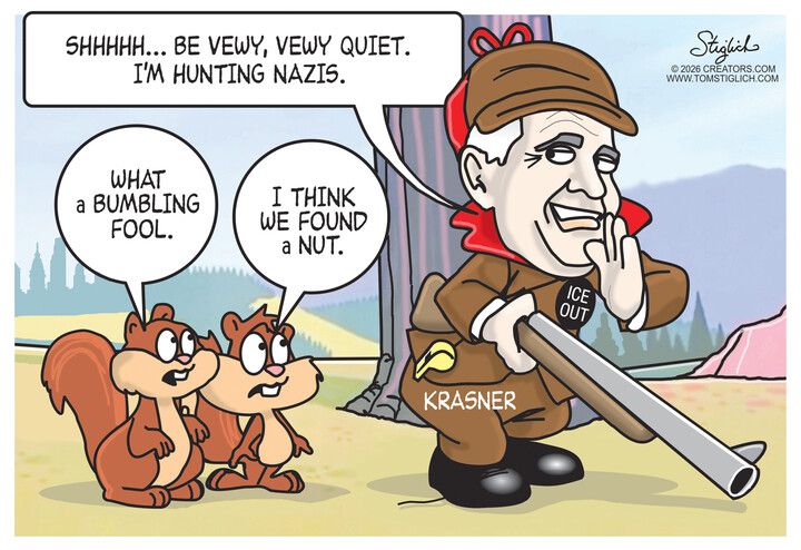 BS daily political cartoons: Look over there! - The Daily Bo Snerdley