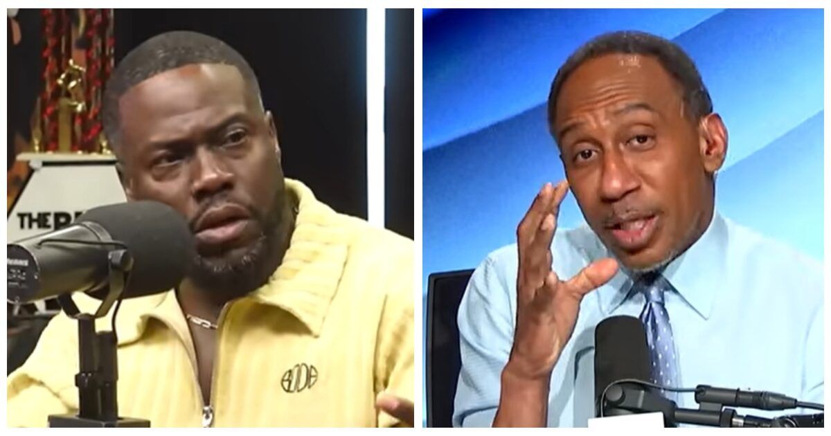 Stephen A. Smith openly rattled after Kevin Hart roast joke lands him ...