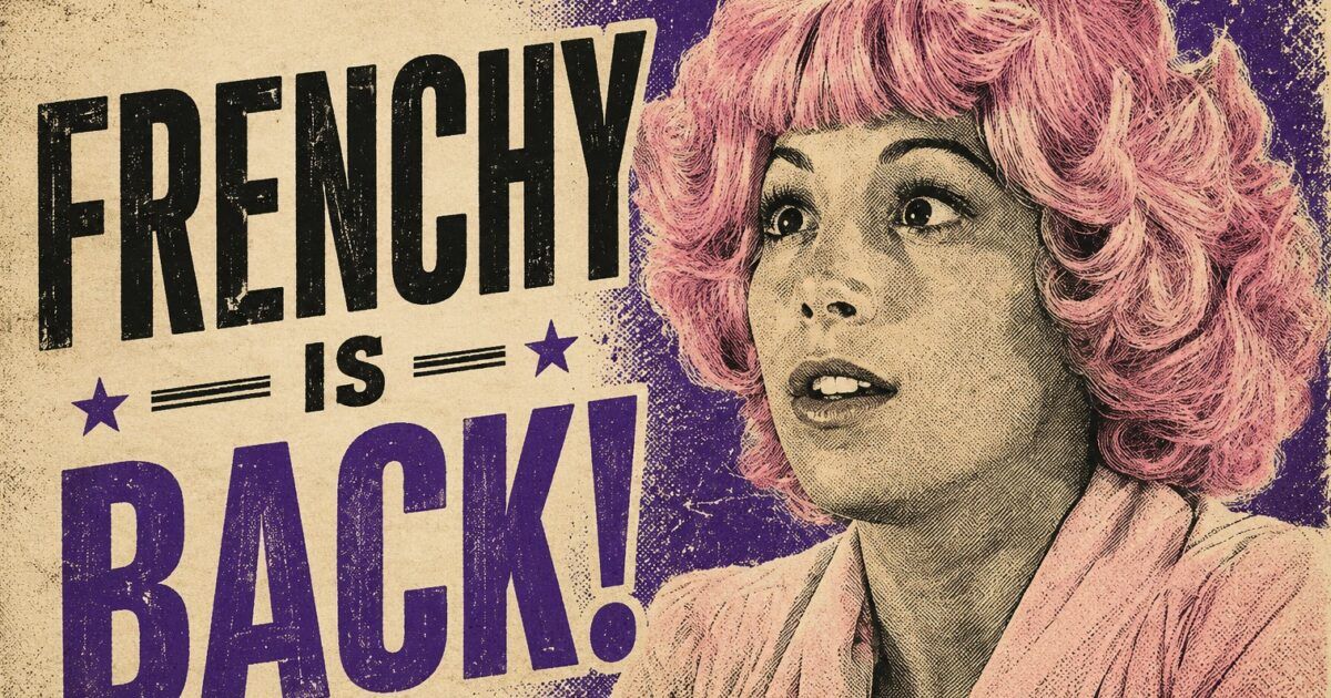 Grease star Frenchy returns to spotlight with surprising new look at 74 ...